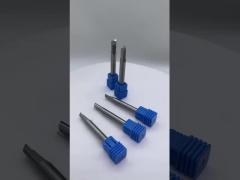Supal Carbide O Flute Custom End Mills With Customized For Wood Aluminum