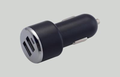 China 12v Universal USB Car Charger Adaptor with Two USB Port for sale