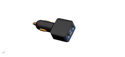 China Double USB 3.0 Cell Phone Quick Charger Mini For iPhone6 / Galaxy S7 for sale