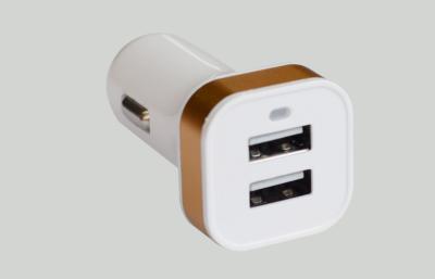 China Smartphone Universal USB Car Charger Dual 12v Input For Tirp for sale