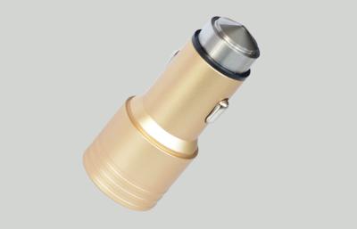 China Potable Universal USB Car Charger 5v 2a With 2 Port , USB Auto Charger for sale
