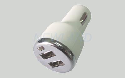 China High Power Micro Usb 5v 2a Car Charger / Car Dual Usb Charger for sale