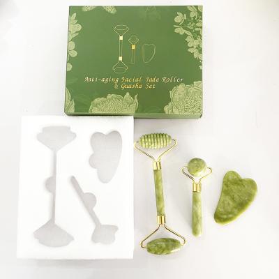 Cina Massaggiatore a rulli di giada a doppio lato per la bellezza naturale e il facelifting in vendita