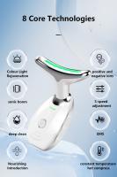 China Facial Microcurrent EMS Neck Face Lifting Massager Multi-function Beauty Eqiupment for sale