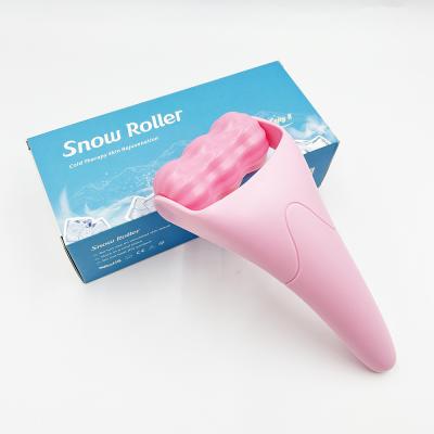 China Rejuvenescimento da pele facial Dispositivo de beleza Refrigerador de rosto Roller com Roller de sorvete de aço à venda
