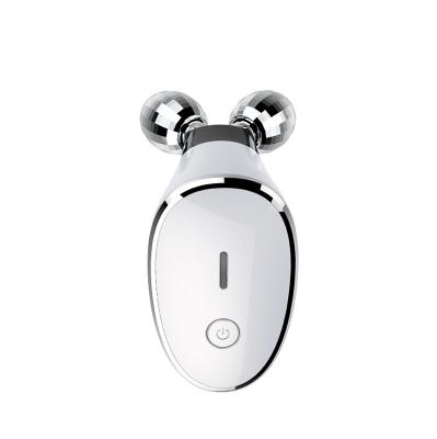 China 2024 Beauty Machine Home Other Plugs Type HAND HELD 4D Microcurrent Face Massager Roller for sale