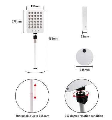 Cina Terapia della luce rossa LED 4th Gear 24W Linee sottili 633nm 830nm per la rimozione delle rughe in vendita