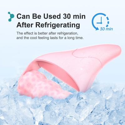 Cina 2024 Massaggio Facial Ice Roller con Cassa in Silicone Area bersaglio Faccia Anti-Pulpness in vendita