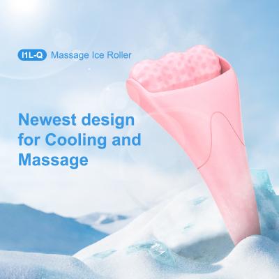China Facial and Body Care Massage Ice Tray Roller Black Color At-Home Body Massage for sale