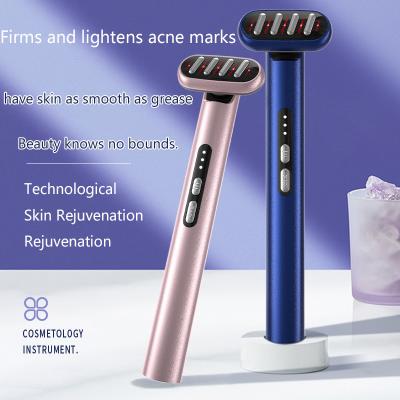 China Mini Eye Beauty Device Microcurrent Ems Eye Massager Wand with Heat and Remote Wand for sale