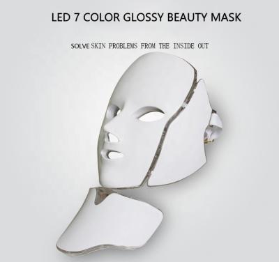 Cina Maschera a LED per l'idratazione e la rimozione delle rughe con terapia luminosa a 7 colori in vendita