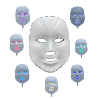 China Get Glowing Skin with 7 Color Photon LED Light Therapy Face Mask 24W Beauty Treatment for sale