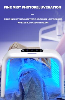China Face Target Area Waterproof LED Light Therapy Mask with Red Light Wand and Spray for sale