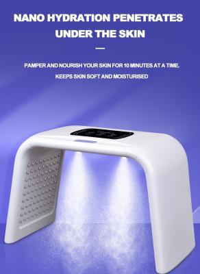 China Face Target Area Waterproof LED Light Therapy Mask with Red Light Wand and Spray for sale