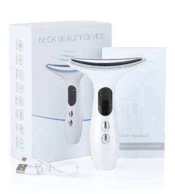 Cina Massaggiatore elettrico anti-rughe anti-invecchiamento per il collo e il viso con tecnologia EMS in vendita