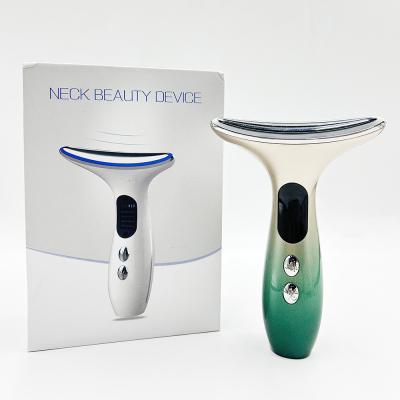Cina Massaggiatore elettrico anti-rughe anti-invecchiamento per il collo e il viso con tecnologia EMS in vendita