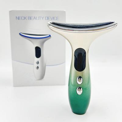 Cina Massaggiatore elettrico anti-rughe anti-invecchiamento per il collo e il viso con tecnologia EMS in vendita