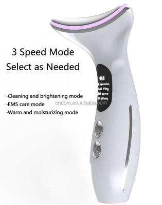 China Multi-function Beauty Equipment Face and Neck Lifting Massager with LED Photon Therap for sale