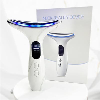 Cina 7 in 1 Face Lift Anti-Rughe Microcurrent Stretching della pelle per collo e viso in vendita
