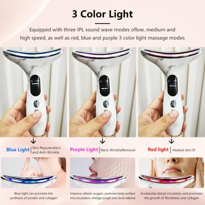 Cina Dispositivo di sollevamento muscolare elettrico del collo e del viso per il massaggio facciale e oculare EMS in vendita