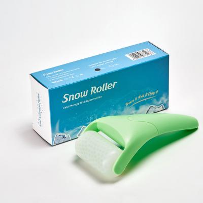 China Derma Rolling System Zwarte ijsrol voor koeling en kalmerende gezichtsbehandeling Te koop
