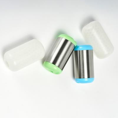 China Derma Rolling System Zwarte ijsrol voor koeling en kalmerende gezichtsbehandeling Te koop