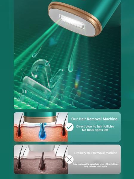 Quality AC100-240V Input Voltage Home Ipl Hair Removal Technology Oem Logo Handheld for sale
