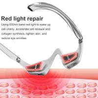 China Plastic Eye Massager with Red Light Therapy and Micro-current EMS Functionality for sale