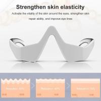 China Plastic Eye Massager with Red Light Therapy and Micro-current EMS Functionality for sale