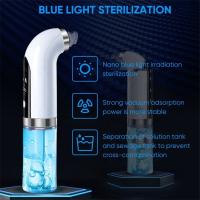 China Waterproof Blackhead Remover Small Bubble Visualization Black Vacuum for Face Targeting for sale