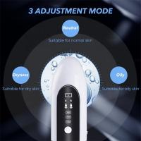 China Waterproof Blackhead Remover Small Bubble Visualization Black Vacuum for Face Targeting for sale
