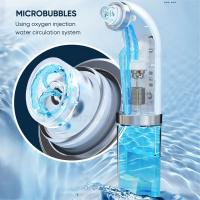 China Waterproof Blackhead Remover Small Bubble Visualization Black Vacuum for Face Targeting for sale