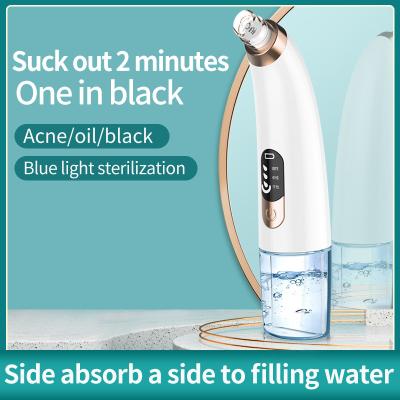 China Multifunktioneel 6 in 1 Blackhead Remover pore vacuum cleaner met een bruto gewicht van 215 g Te koop
