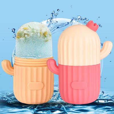 China Face Target Area Silicone Ice Roller Mold for Wrinkle Remover and Skin Rejuvenation for sale