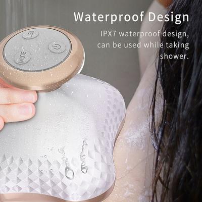 Cina Culla di ricarica Peso ergonomico Disegno Terapia della luce rossa Sciampo silicone Massaggio Capelli Spazzola capelluto in vendita