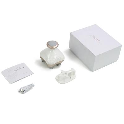 Cina Culla di ricarica Peso ergonomico Disegno Terapia della luce rossa Sciampo silicone Massaggio Capelli Spazzola capelluto in vendita