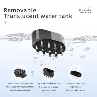 Cina Combinatore per massaggi scalpi portatile in ABS con ioni negativi e micro corrente in vendita