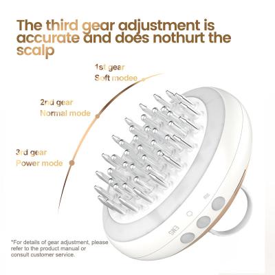 Cina pettine per massaggi elettrici per la crescita dei capelli donne moda spazzola 3D per capelli auto-cura pettine per la cura del cuoio capelluto in vendita