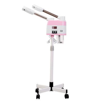 China Nano Technology Ultrasonic Mist 2 in 1 Hot Cold Facial Steamer Machine with App Control for sale