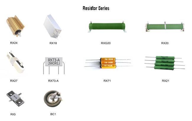 RX27 resistor product catalog page 1