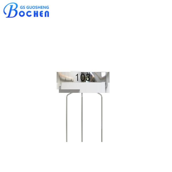 Quality 3329P 0.5W 5K 10K 20K 50K 100K 1/4" Round Single Turn Cermet Trimmer trimming for sale