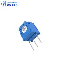 Quality 3323V 0.5w 1k 5k 10k 100k 500k ohms single turn Cermet Trimmer Potentiometer for sale