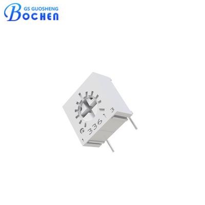 중국 3361 시리즈 10k 오hm 0.25W 1/4 " 단일 턴 정사 SMD 트림머 트림 포텐시오미터 판매용