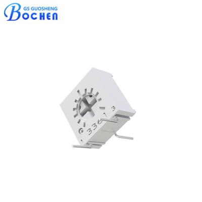 중국 3361 시리즈 10k 오hm 0.25W 1/4 " 단일 턴 정사 SMD 트림머 트림 포텐시오미터 판매용