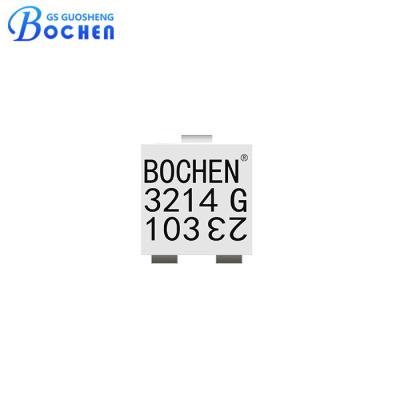 China 3214 Series 0.25w 5 Turn 4 mM multiturn Cermet Trimmer Potentiometer for sale