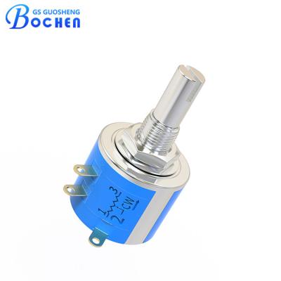 China 3540S-1-103L Potenciômetro rotativo de precisão de arame enrugado resistor variável 10k Ohm 10 voltas for sale