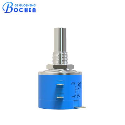 Chine Potentiomètre à fil de précision multi-tour 3540 10k 100 Ohm-100K Ohm 2W à vendre