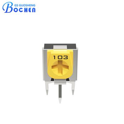 Chine 103 Potentiomètre à film de carbone à réglage latéral 2k Ohm WH06-1C à vendre