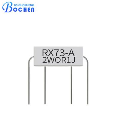 China Inhoudelijke draadwond keramische weerstand 2w 0,01 Ohm tot 10 Ohm RX73-A for sale