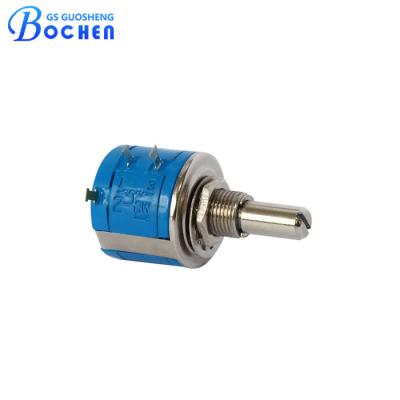 China Single Gang Potentiometer 3540s-1-102 502 1k 5k 10k Precision Wirewound Potentiometer for sale